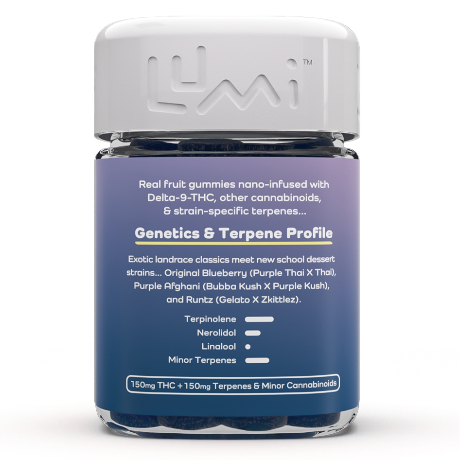 Plum Berry Runtz | Indica Gummies 10mg Edibles | Lumi Labs – Lumi Gummies